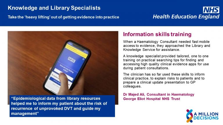 Information Skills Trainer / Digital Skills Facilitator - Knowledge and ...