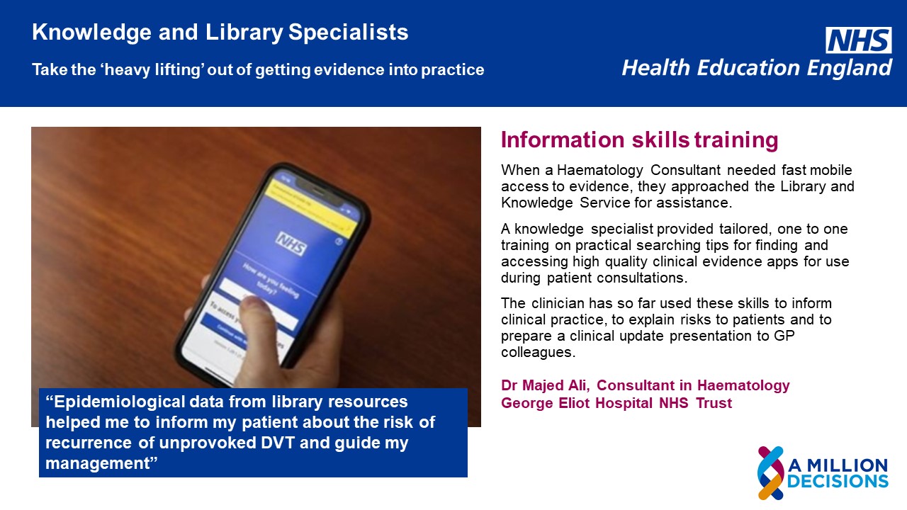 Information Skills Trainer / Digital Skills Facilitator - Knowledge and ...